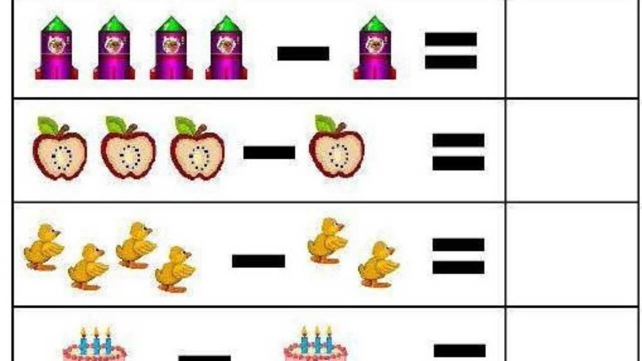 Restas Con Dibujos Para Ninos De Primer Grado Dibujos De Ninos