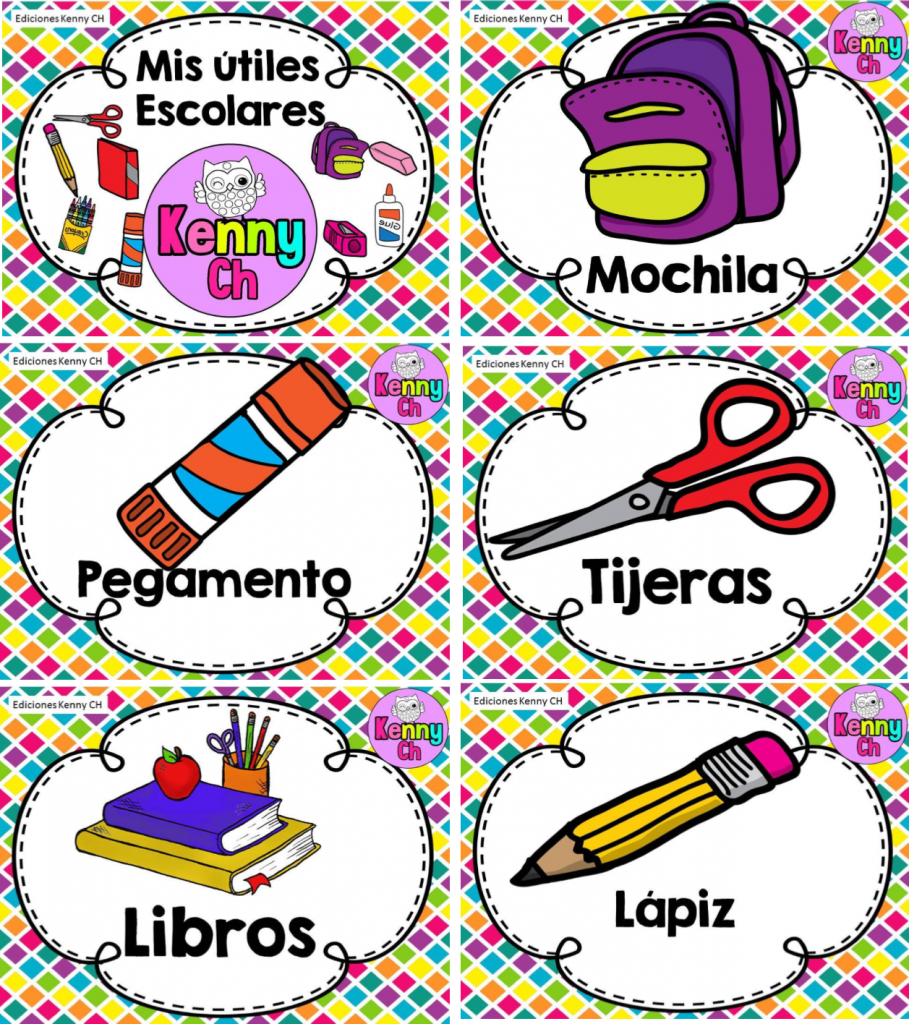 Diseños fabulosos de útiles escolares | Material Educativo