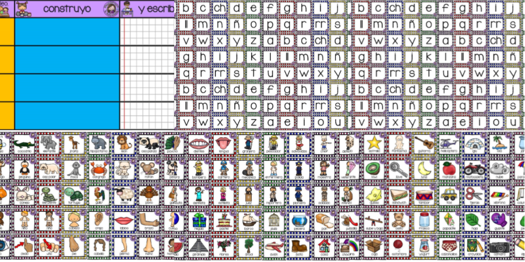 Fabuloso material: Yo leo, construyo y escribo para preescolar, primer ...