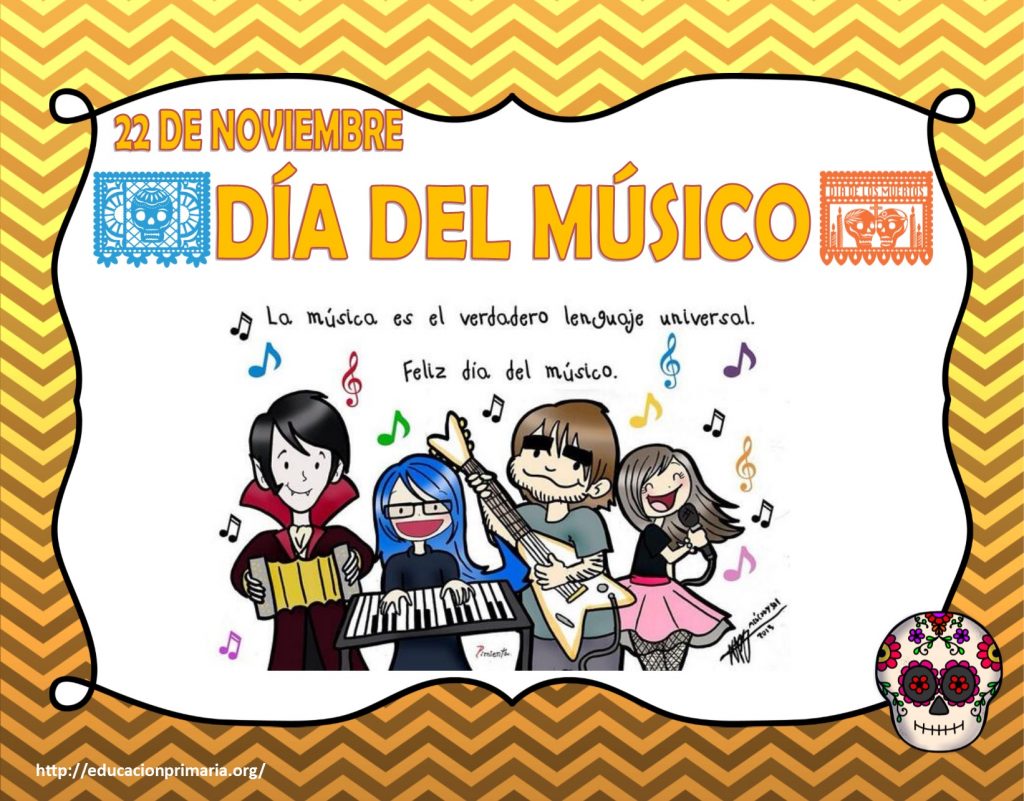 Fantásticos diseños de las efemérides del mes de noviembre | Material ...