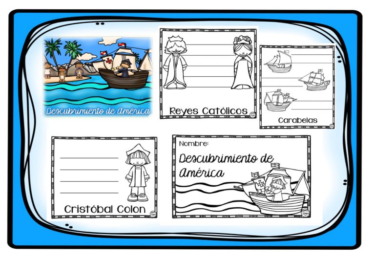 Excelente actividades del 12 de octubre descubrimiento de América de ...