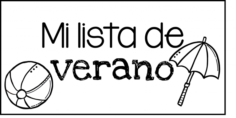Mi lista de verano para las próximas vacaciones de nuestros alumnos ...