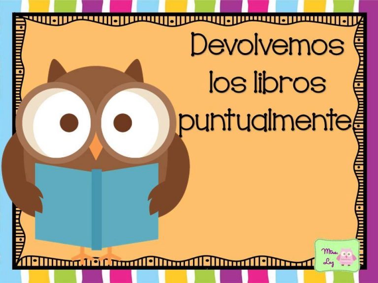 Excelente reglamento de la biblioteca del aula diseños búhos | Material ...