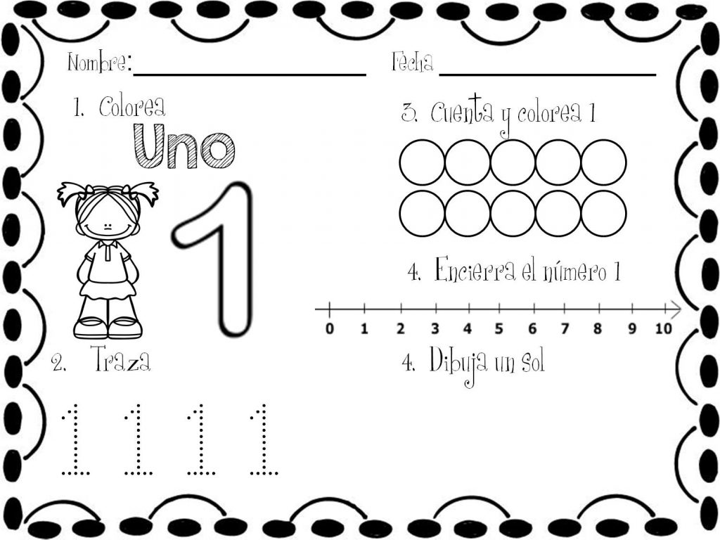 Fabulosas actividades de números para preescolar y primer ciclo de ...