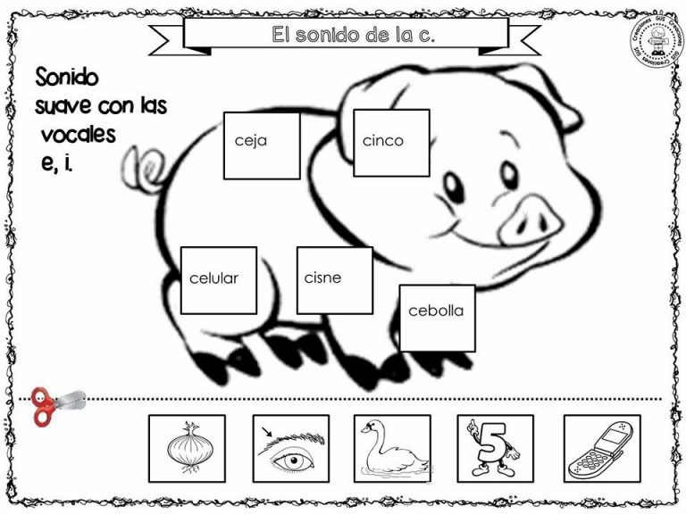 Fabulosas y creativas actividades para trabajar el sonido de la letra C ...
