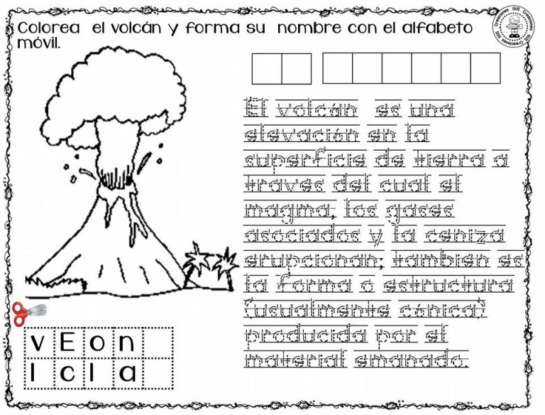 Maravilloso material educativo para trabajar la leyenda de los volcanes ...