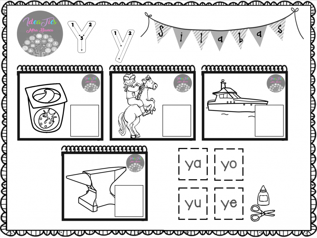 Genial material recortable de sílabas para primer y segundo grado de ...
