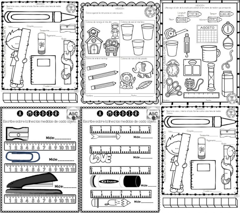 Estupendos diseños y actividades de medición | Material Educativo