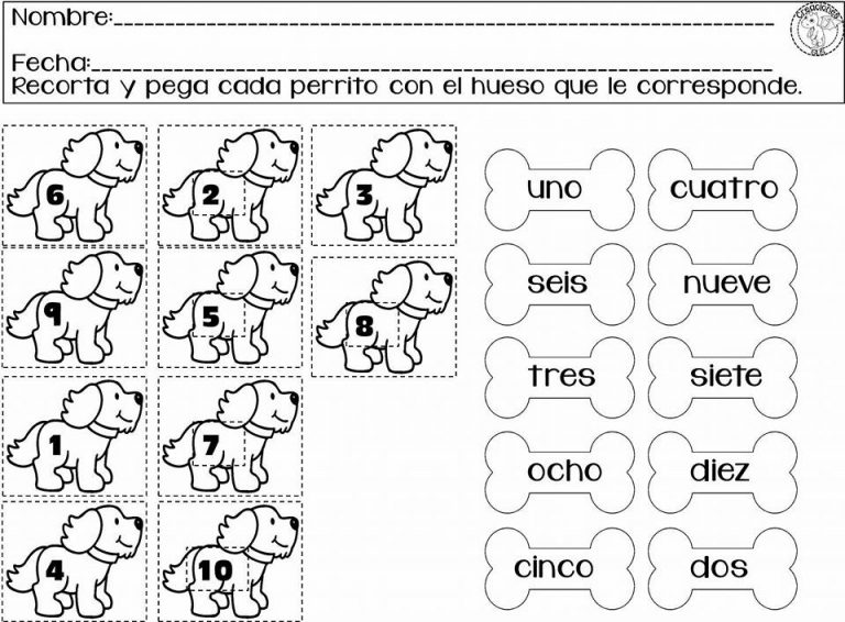 Material educativo para trabajar la lección 14 - Yo tenía 10 perritos ...