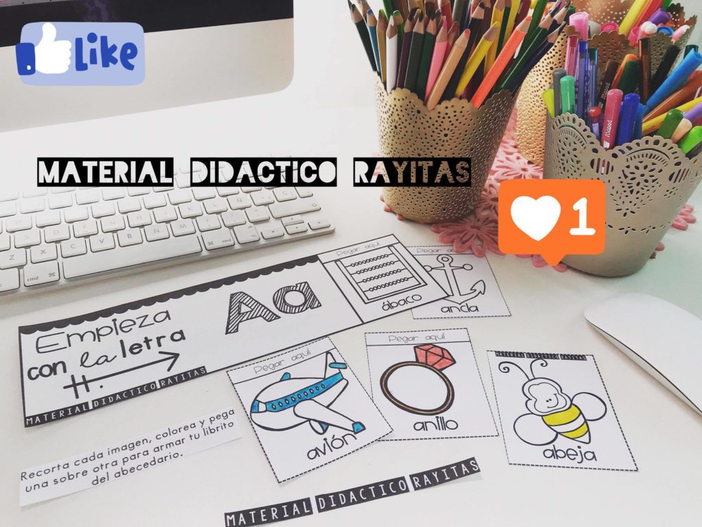 Genial librito del abecedario para preescolar, primer y segundo grado ...