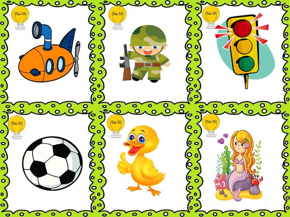 Escuelita en linea: Lotería de silabas