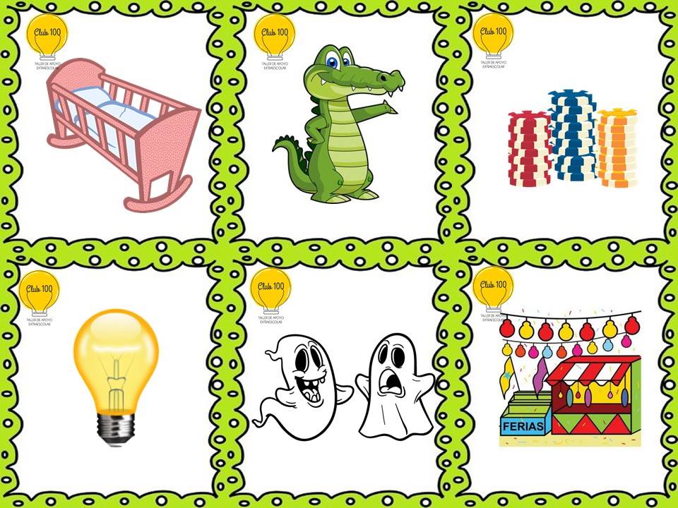 Escuelita en linea: Lotería de silabas