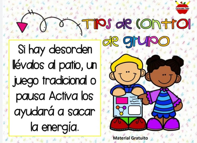 Tips de control de grupo | Material Educativo