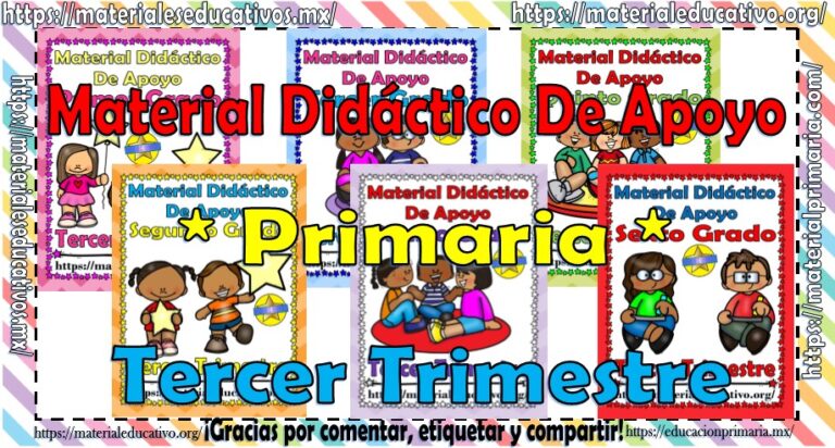 Material didáctico de apoyo de todos los grados de primaria del tercer ...
