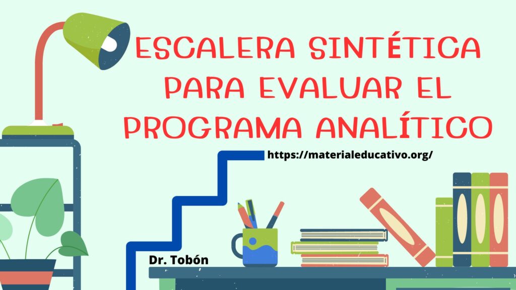 Presentación De La Escalera Sintética Para Evaluar El Programa 9314