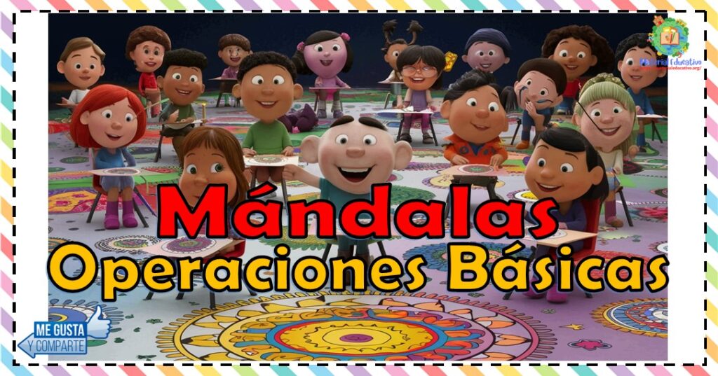 Mandalas de operaciones básicas | Material Educativo