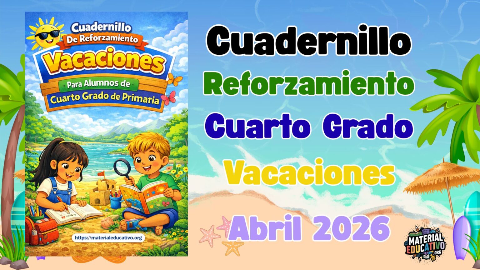 Cuadernillo de Reforzamiento para Vacaciones – Cuarto Grado de Primaria ...
